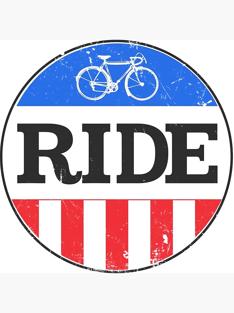 "Vintage Ride Logo" Poster for Sale by evrydayart | Redbubble