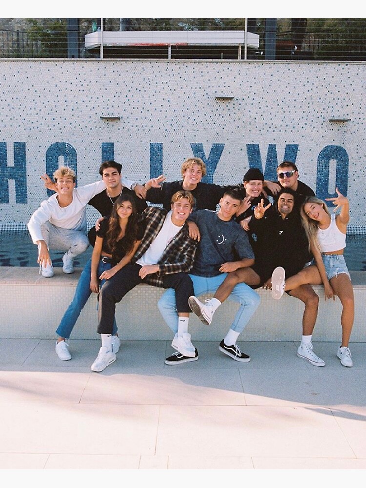 "Hype House" Sticker for Sale by CynthiaMondra1 | Redbubble