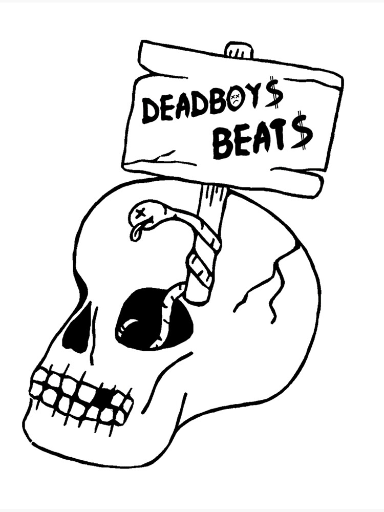 "Official DeadBoy$ Beats Logo" Sticker for Sale by laylaarem | Redbubble