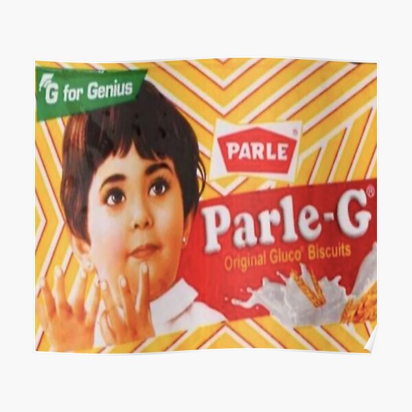 "Parle-G" Poster for Sale by theeggplant | Redbubble