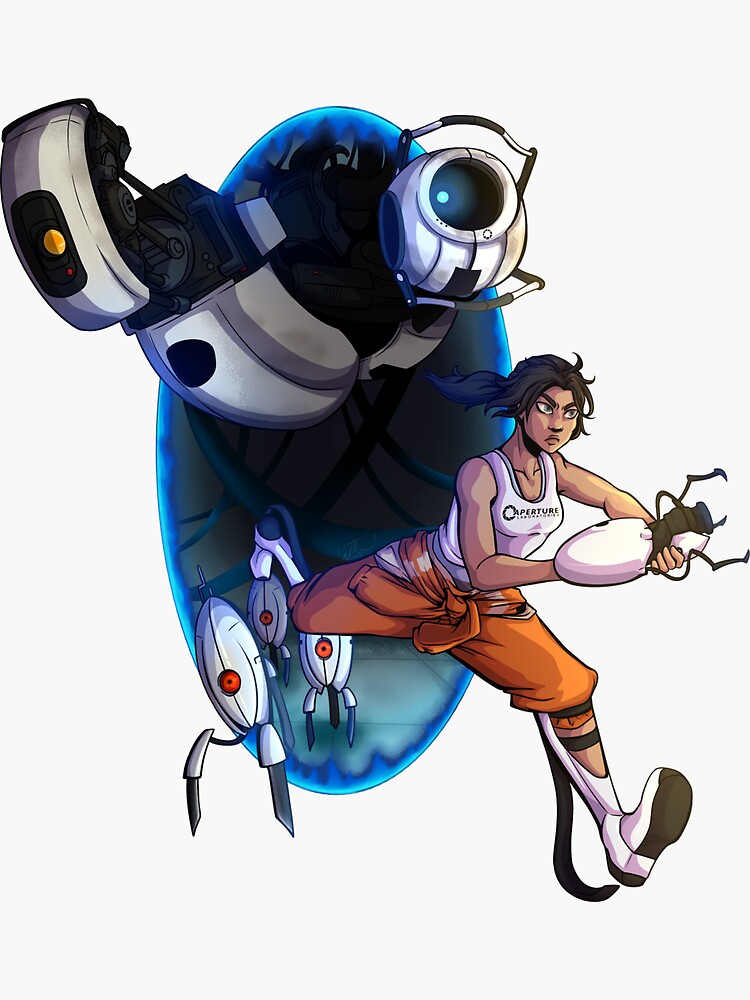 "Portal" Sticker for Sale by Ullow | Redbubble