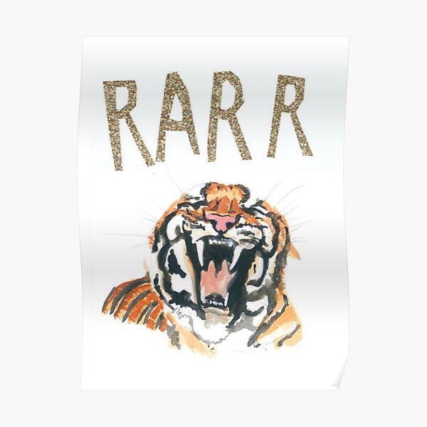 "Tiger rarr" Poster by VscoVibezzzx | Redbubble