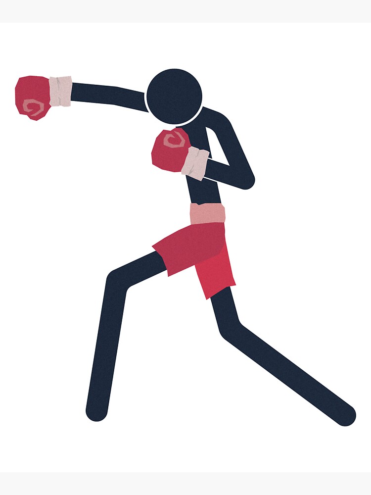 "Stickman Boxing" Tote Bag for Sale by AjingDesigns | Redbubble