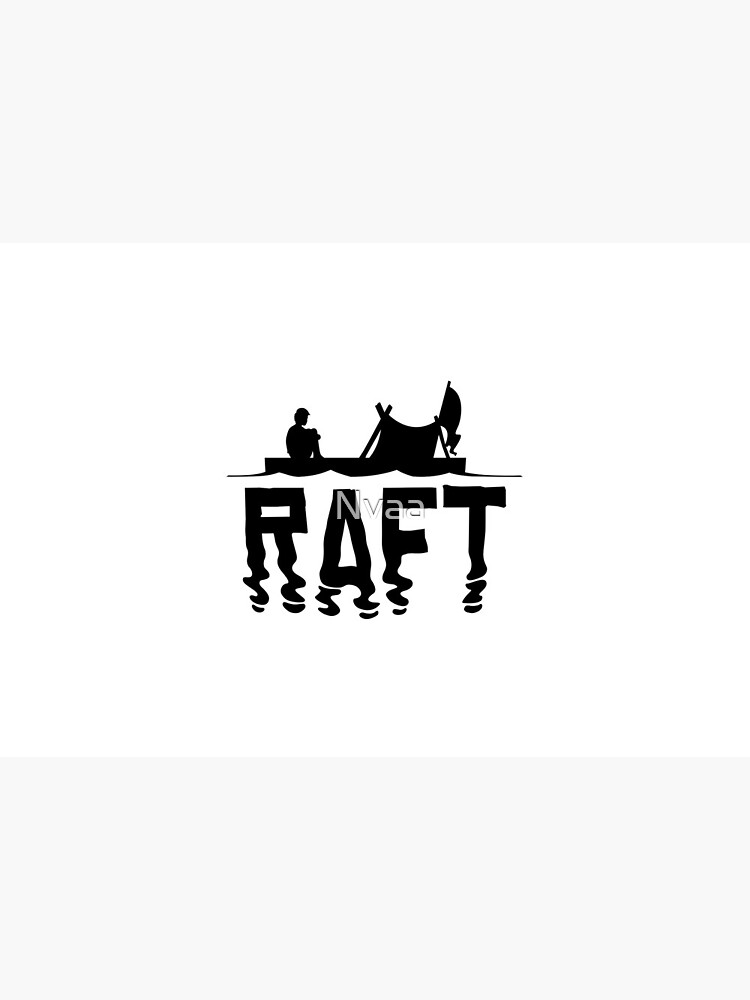 "Raft Black Logo" Mask for Sale by Nvaa | Redbubble
