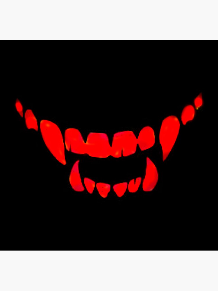"Smiling demon " Sticker for Sale by gimhan | Redbubble
