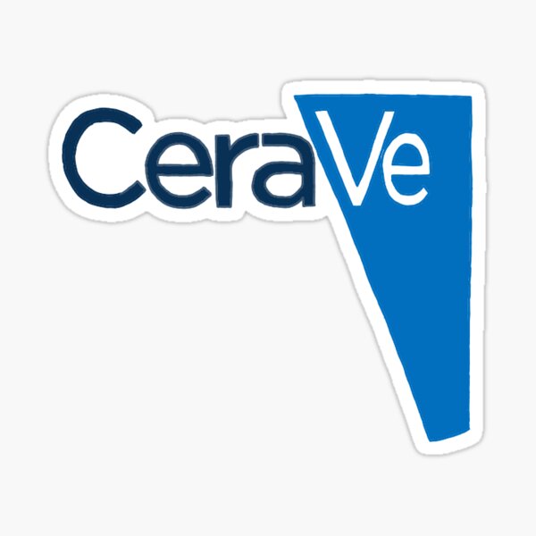 "Cerave Skincare" Sticker for Sale by 1985-designs | Redbubble