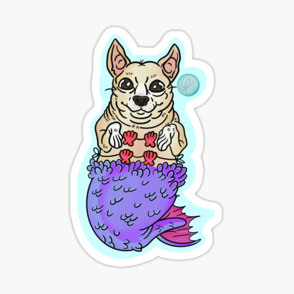 "Bubby Guppy" Sticker for Sale by ZipperArt | Redbubble