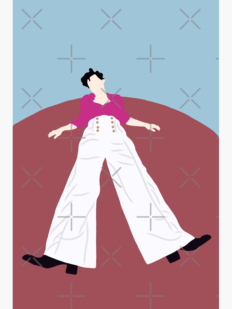 "fine line - harry styles" Sticker for Sale by artbynorain | Redbubble