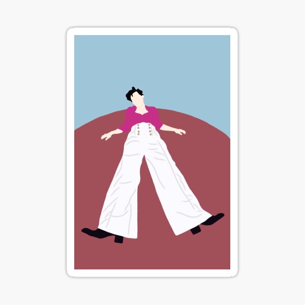 "fine line - harry styles" Sticker for Sale by artbynorain | Redbubble