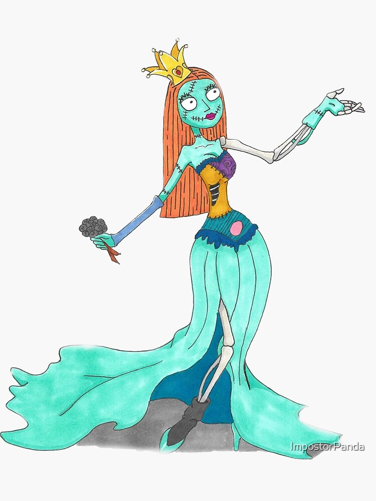 "Nightmare Bride Sticker" Sticker by ImpostorPanda | Redbubble