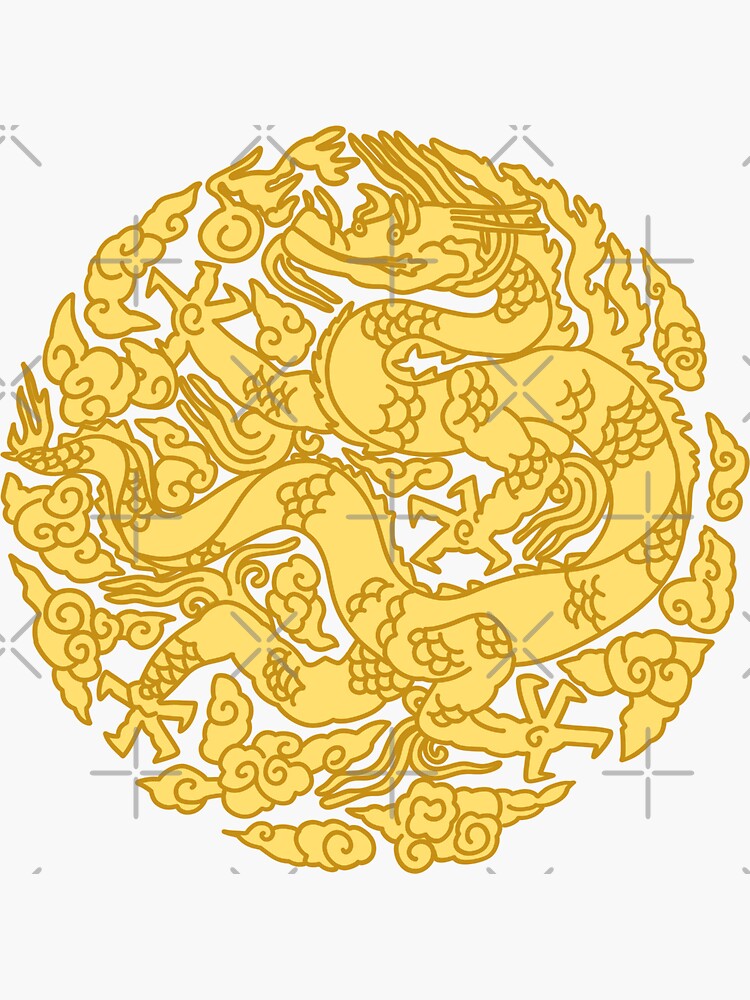 "Agust D D-2 Daechwita Gold Dragon " Sticker for Sale by -MintySuga ...