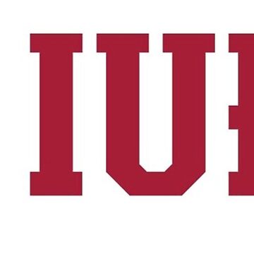 "IUPUI" Sticker for Sale by Sydney Reed | Redbubble