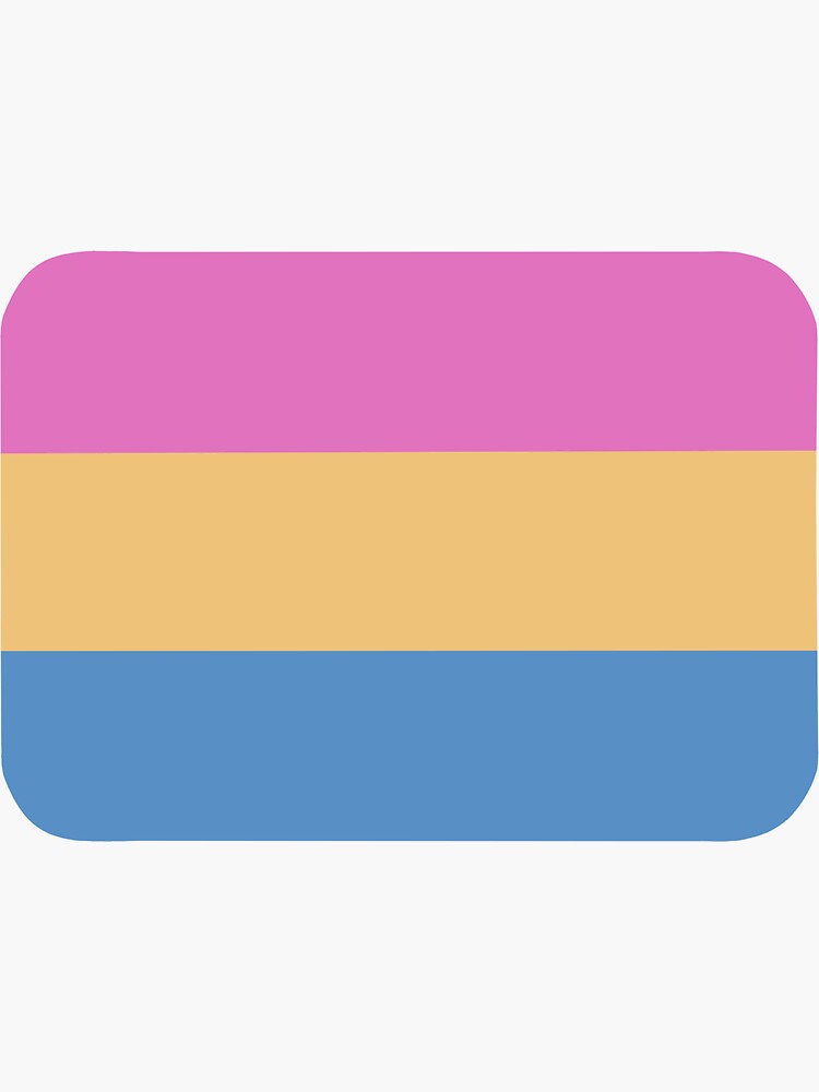 "Pan Pride Flag" Sticker for Sale by Riasere | Redbubble