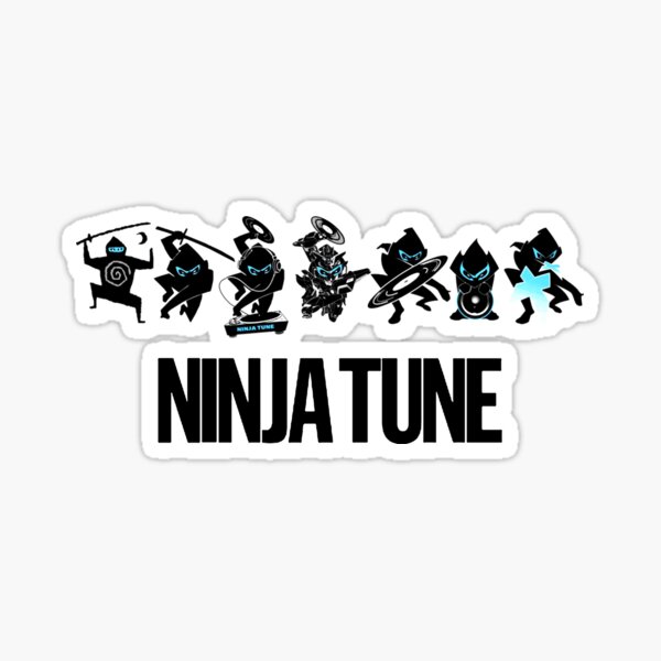Ninja Tune Stickers | Redbubble