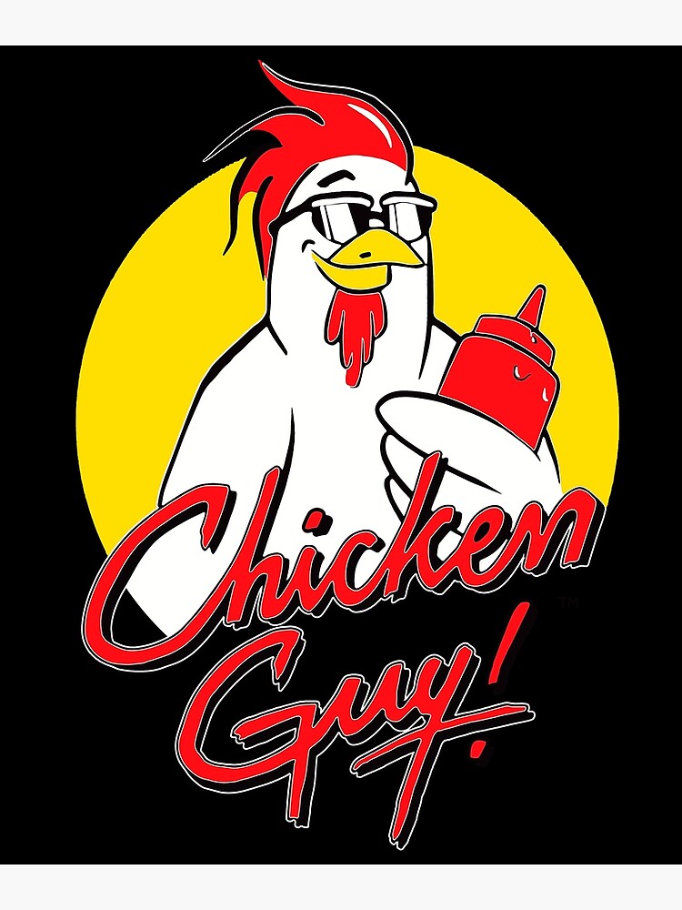 "Fieri Chicken Guy! slated for downtown " Poster by maruswar223 | Redbubble