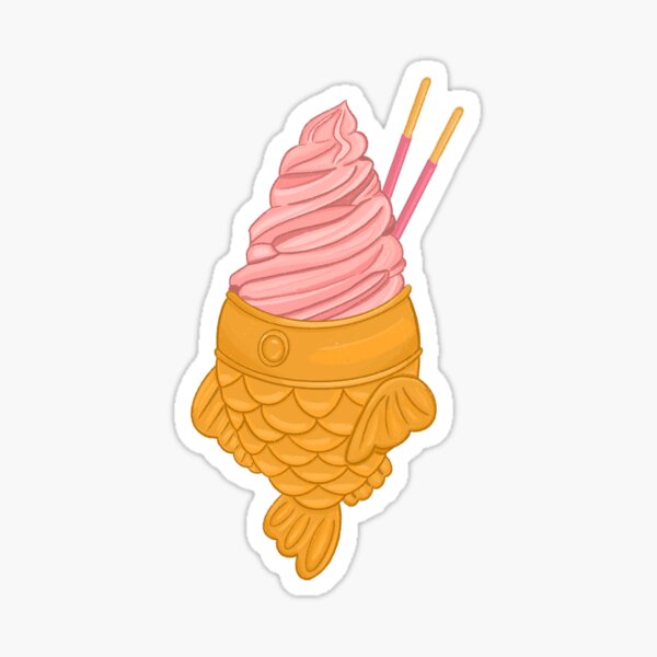 Kawaii Stickers Japanese Ice Cream Sticker by Mocha Mochii Usagi ...
