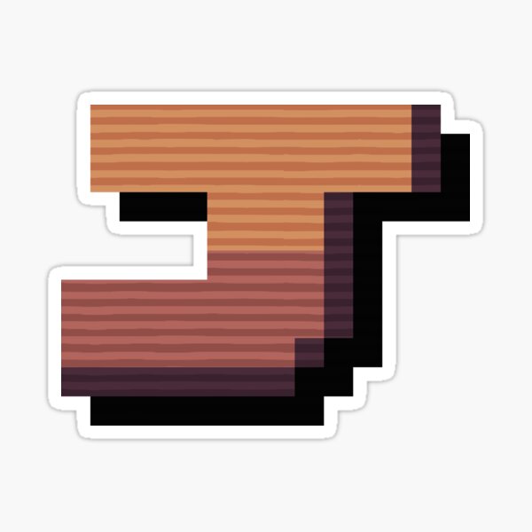 "Letter J (Pixel Font)" Sticker for Sale by mysticaldrop | Redbubble