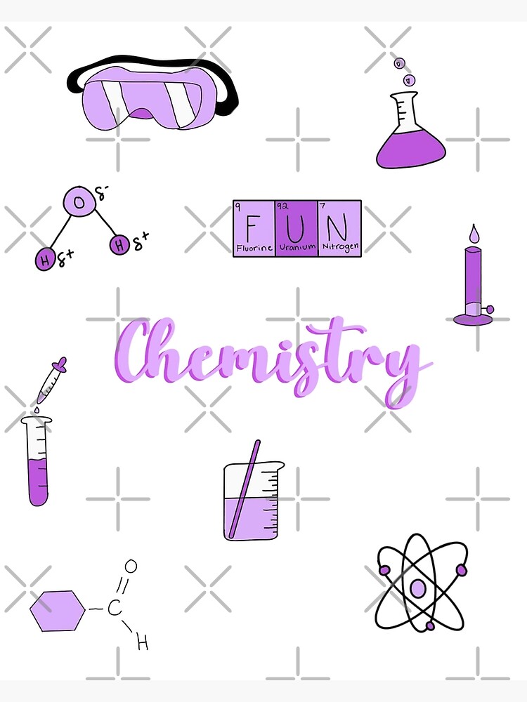 "Chemistry Class Sticker Pack" Poster for Sale by katietherose | Redbubble