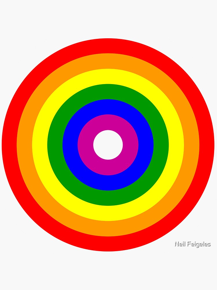 " Gay Pride - Circle of Love" Sticker for Sale by NeilFeigeles | Redbubble