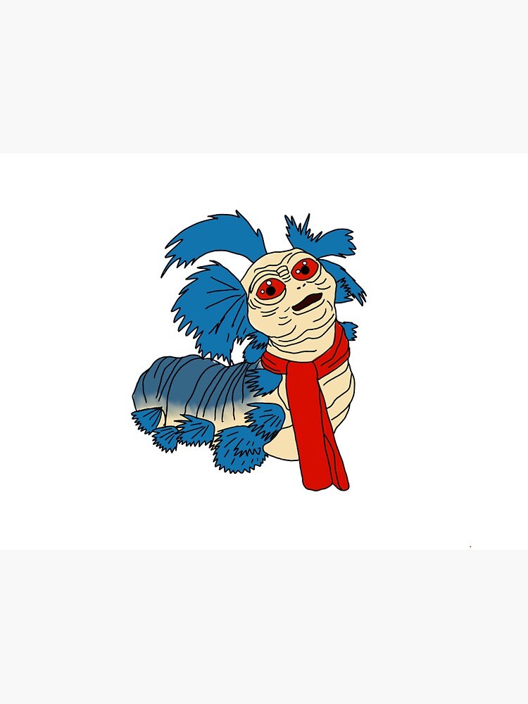 "Worm from the Labyrinth" Sticker by Diamondfairy | Redbubble