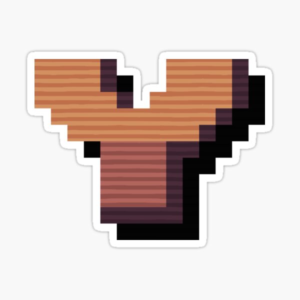 "Letter Y (Pixel Font)" Sticker by mysticaldrop | Redbubble