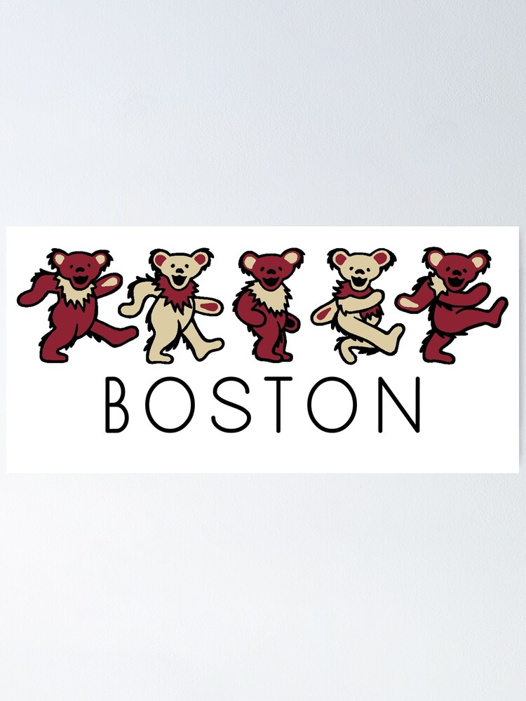 "Boston Bears" Poster by NicholasForbes | Redbubble