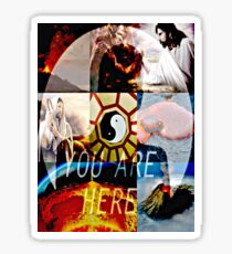 You Are Here: Stickers | Redbubble