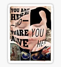 You Are Here: Stickers | Redbubble