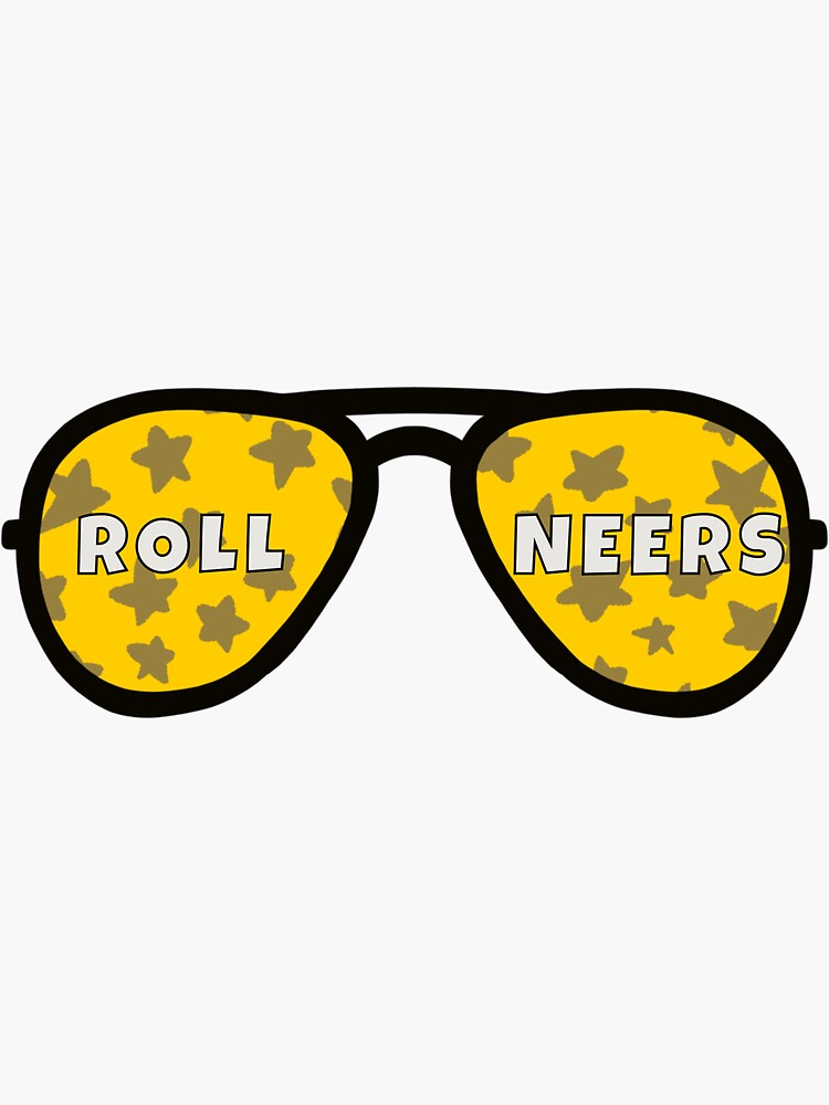 "Roll Neers Sunglasses" Sticker for Sale by marielyrebollar | Redbubble