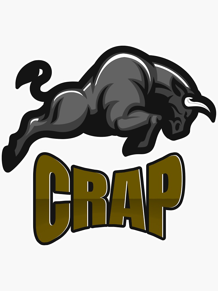 "Bull Crap" Sticker for Sale by DvdpoD | Redbubble