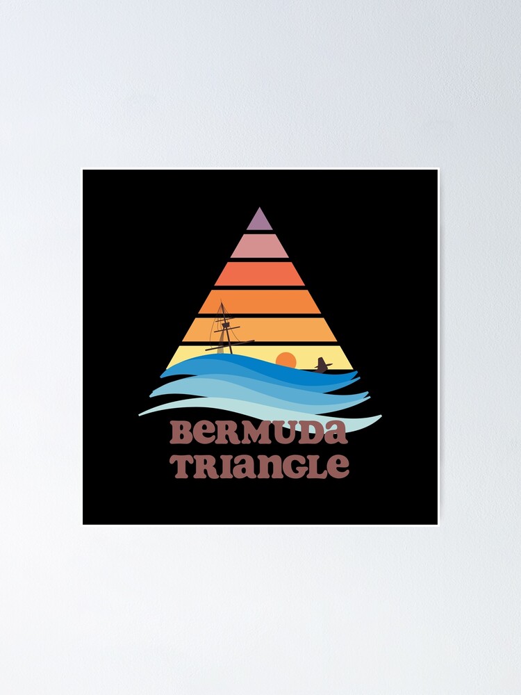 "Bermuda Triangle Tourist" Poster for Sale by CuriousCurios | Redbubble