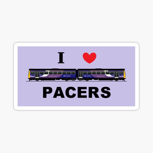 "Pacer Locomotive Nothern Rail" Sticker for Sale by CraigMatthews ...