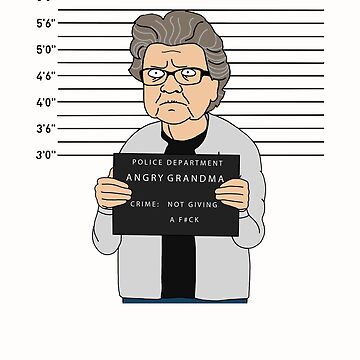 "funny angry grandma" Art Board Print for Sale by MonaMortiz | Redbubble