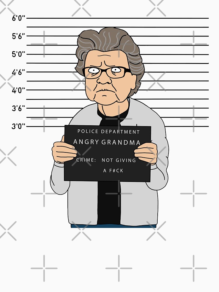 "funny angry grandma" T-shirt for Sale by MonaMortiz | Redbubble ...