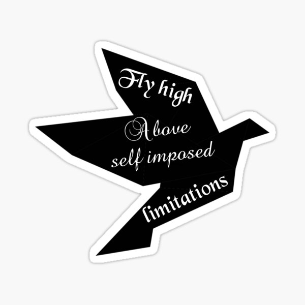 "Fly high" Sticker for Sale by Simi2020 | Redbubble