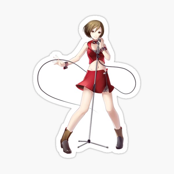 "MEIKO V3" Sticker for Sale by VocaloidTrash | Redbubble