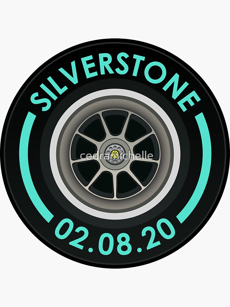 "Silverstone" Sticker for Sale by cedramichelle | Redbubble
