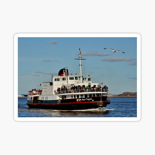 "Mersey Ferry - Royal Daffodil" Sticker by Retiree | Redbubble