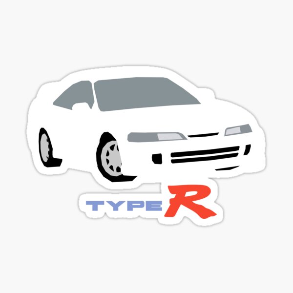"Integra DC2 Type R" Sticker for Sale by Nyska | Redbubble