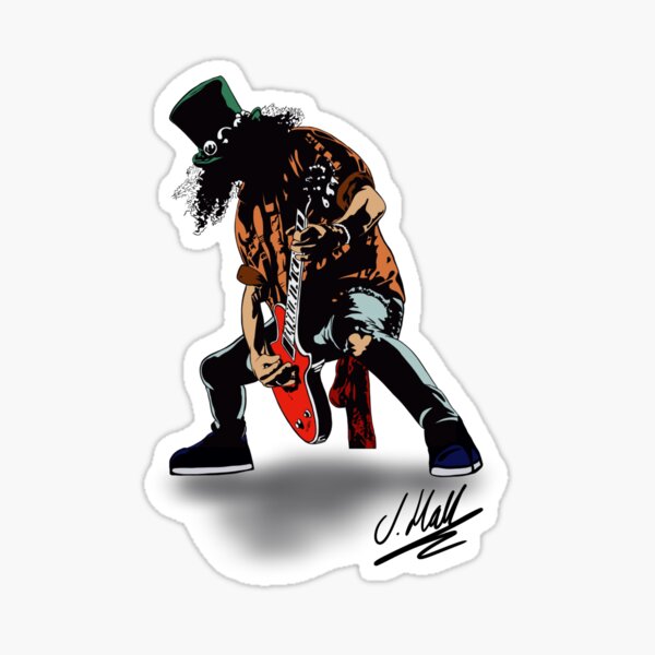 "SLASH design" Sticker for Sale by ARTBYHALL | Redbubble