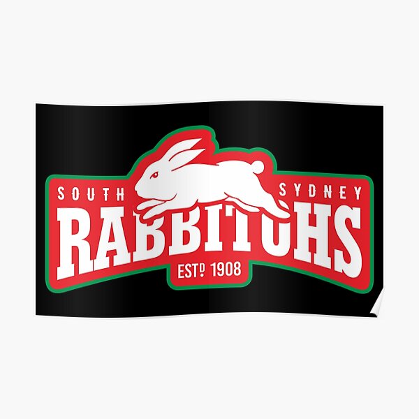 South Sydney Rabbitohs Posters | Redbubble