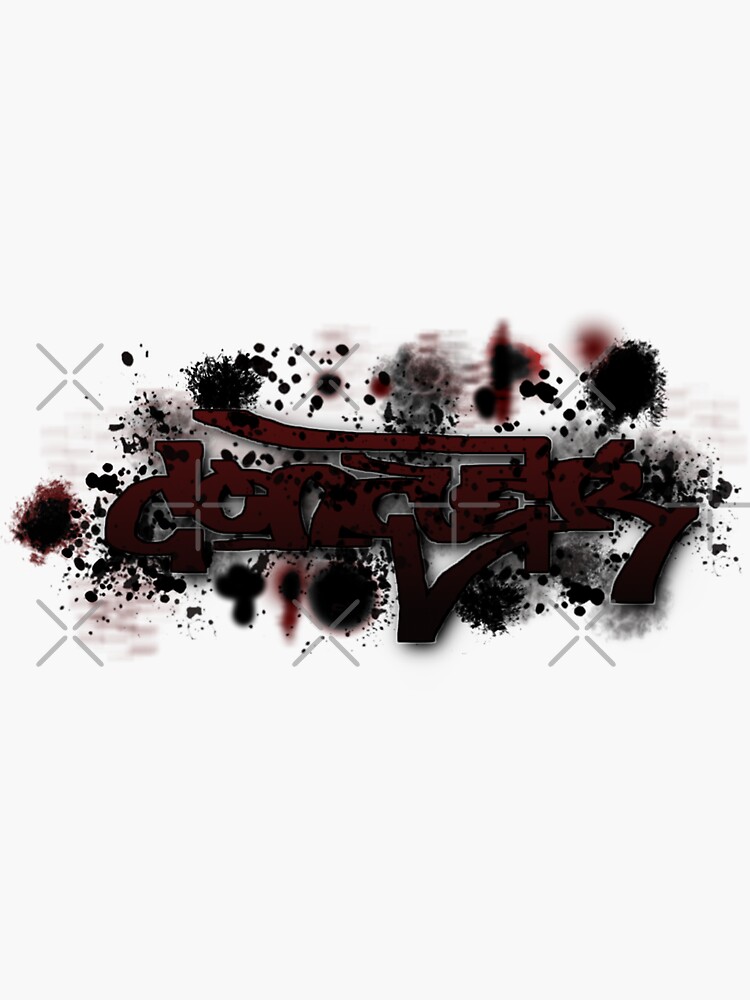 "Conquer Graffiti" Sticker by arcbpod | Redbubble