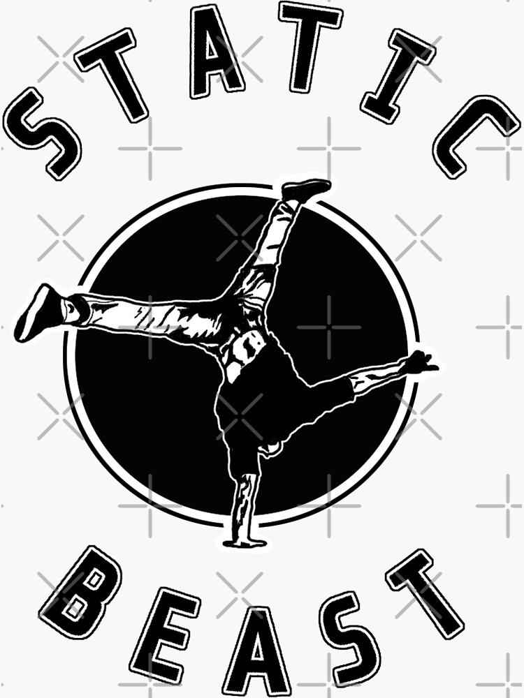 "Static Beast Calisthenics, Hand Stand" Sticker for Sale by arcbpod ...
