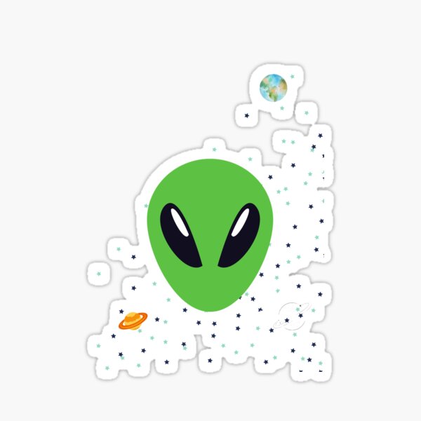 "Alien" Sticker by MrsNobody54 | Redbubble