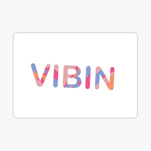 "Vibin" Sticker by Comet2020 | Redbubble