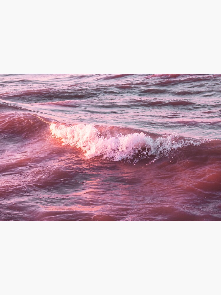 "Pink Wave " Sticker by SamanthaSwain | Redbubble