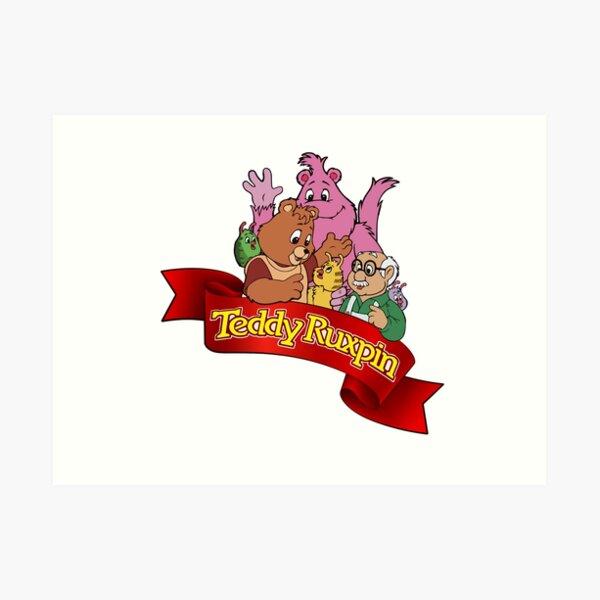 Teddy Ruxpin Art Prints | Redbubble