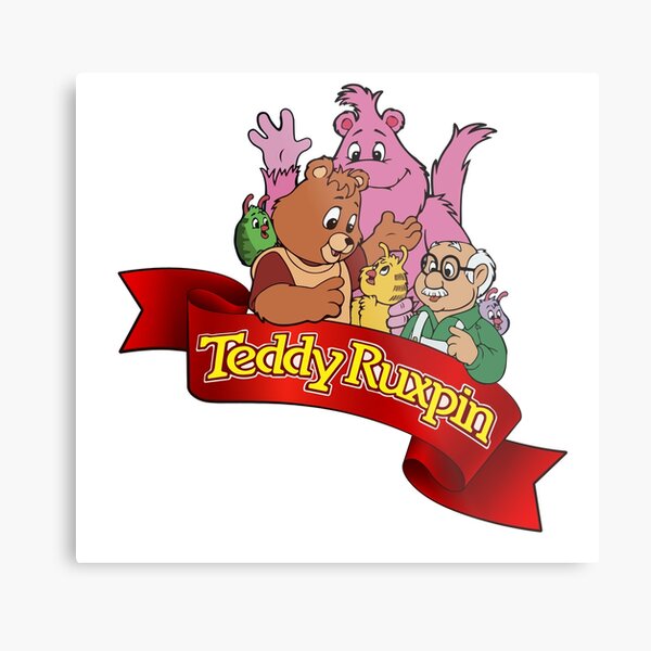 Teddy Ruxpin Metal Prints | Redbubble
