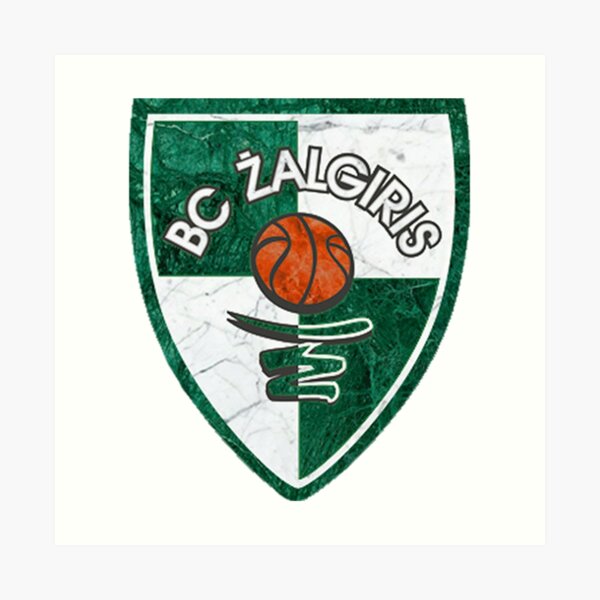 "Zalgiris Marble Logo" Art Print for Sale by TheGreaterTimes | Redbubble