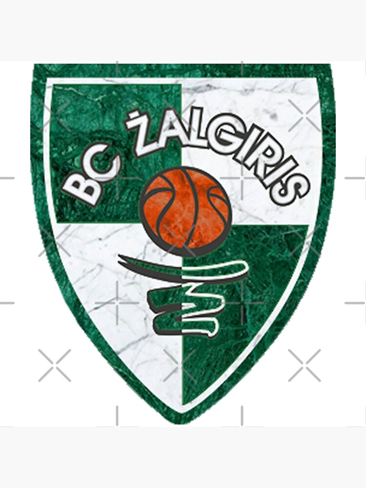 "Zalgiris Marble Logo" Poster by TheGreaterTimes | Redbubble